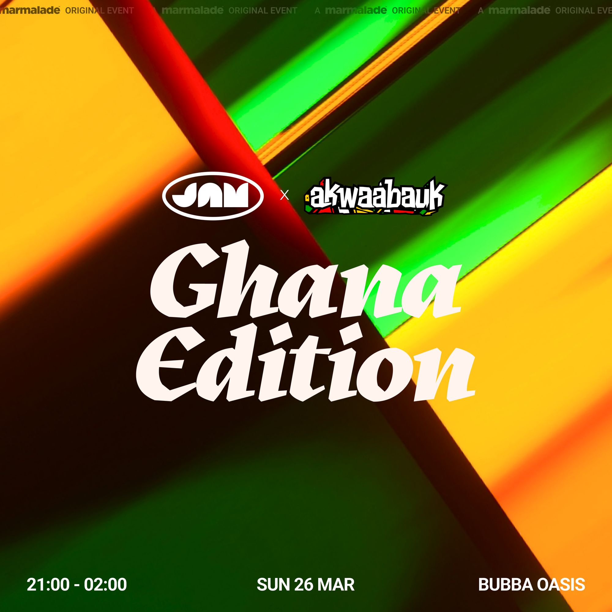 JAM x Akwaaba | Ghana Edition, Mar 26